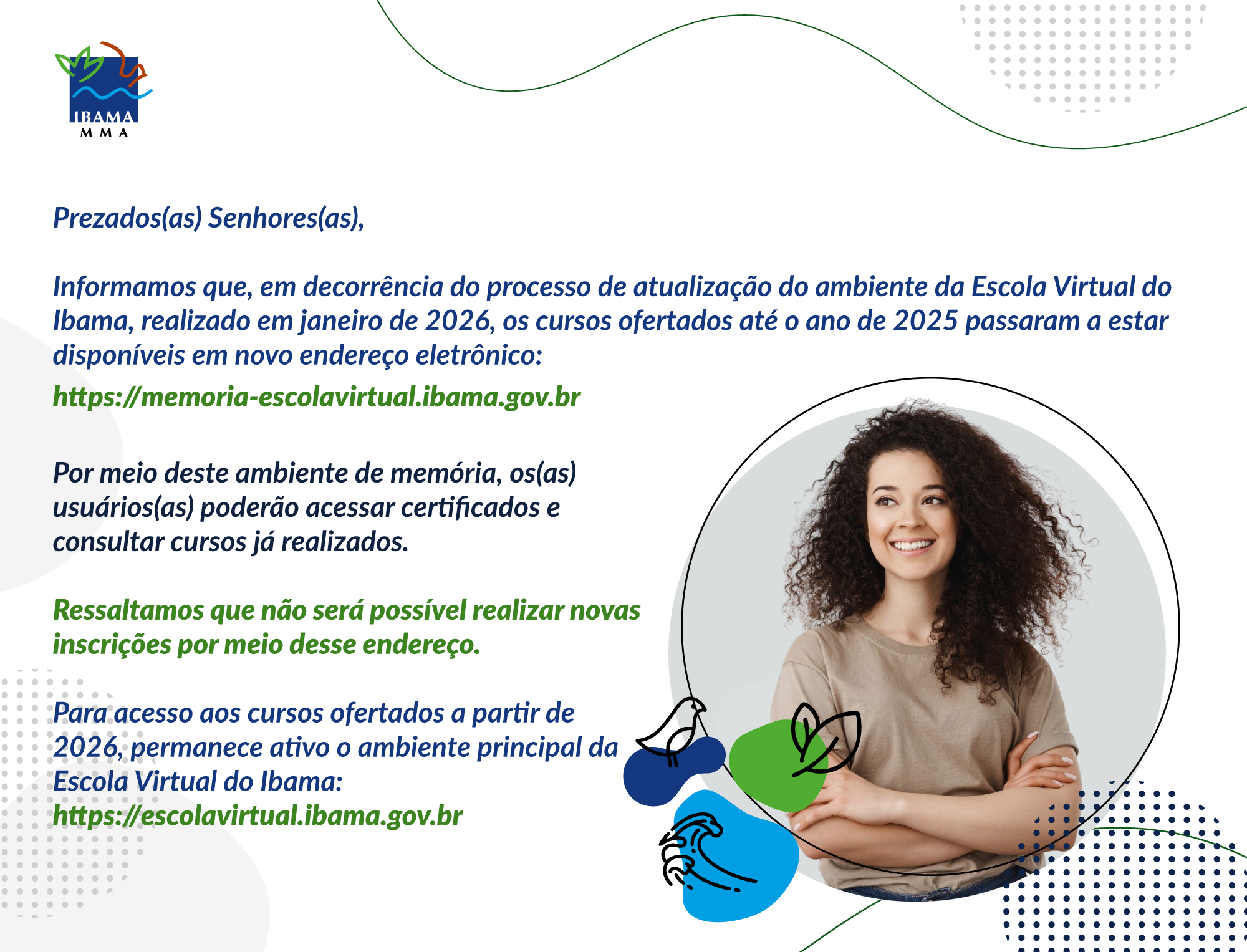 Memória - Escola Virtual do Ibama